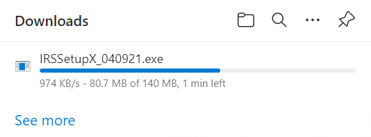 Instalasi Software iRSX for Windows