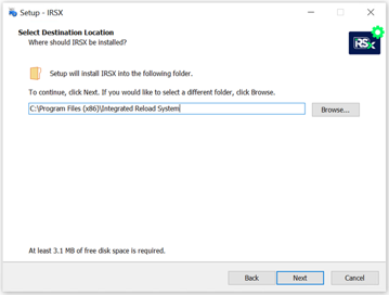 Instalasi Software iRSX for Windows