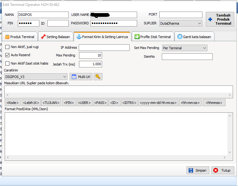 Tutorial Setting Terminal Digipos V3
